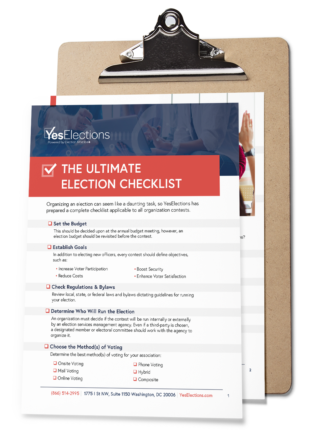 The Ultimate Election Checklist | YesElections